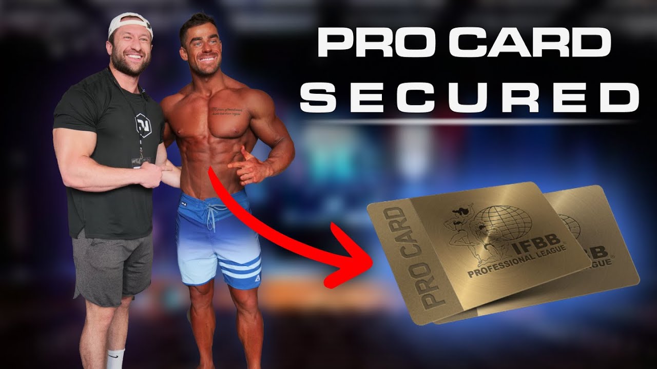 Turning Pro: Alex Gibson's INSANE Show Day + IFBB Pro Card - YouTube