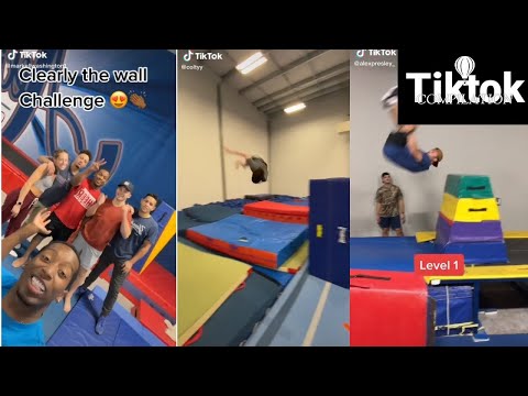 Tiktok Compilation Clearing  the Wall Challenge 2021