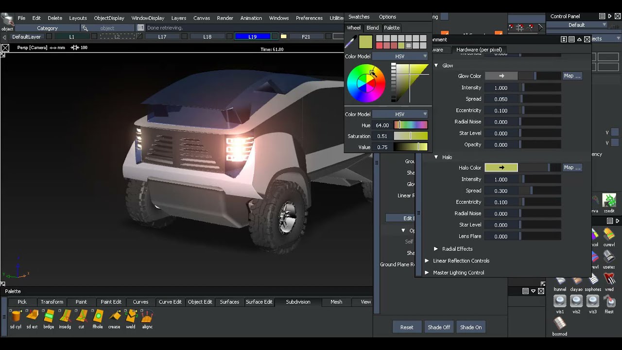 Concept truck - Part 1 Truck Modeling in Autodesk Alias Autostudio ...