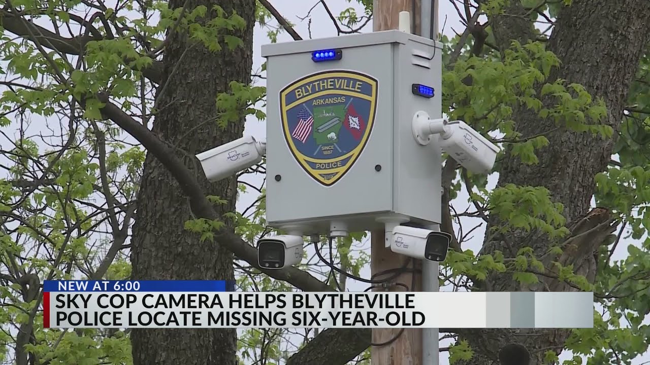 Missing child found thanks to Sky Cop cameras - YouTube