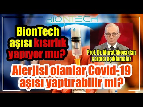 BioNTech aşısı kısırlık, kanser ve Alzheimer yapar mı? Prof. Dr. Murat Akova açıkladı