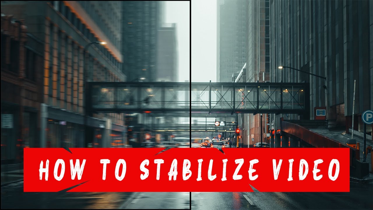 How to stabilize shaky video in premiere pro - YouTube