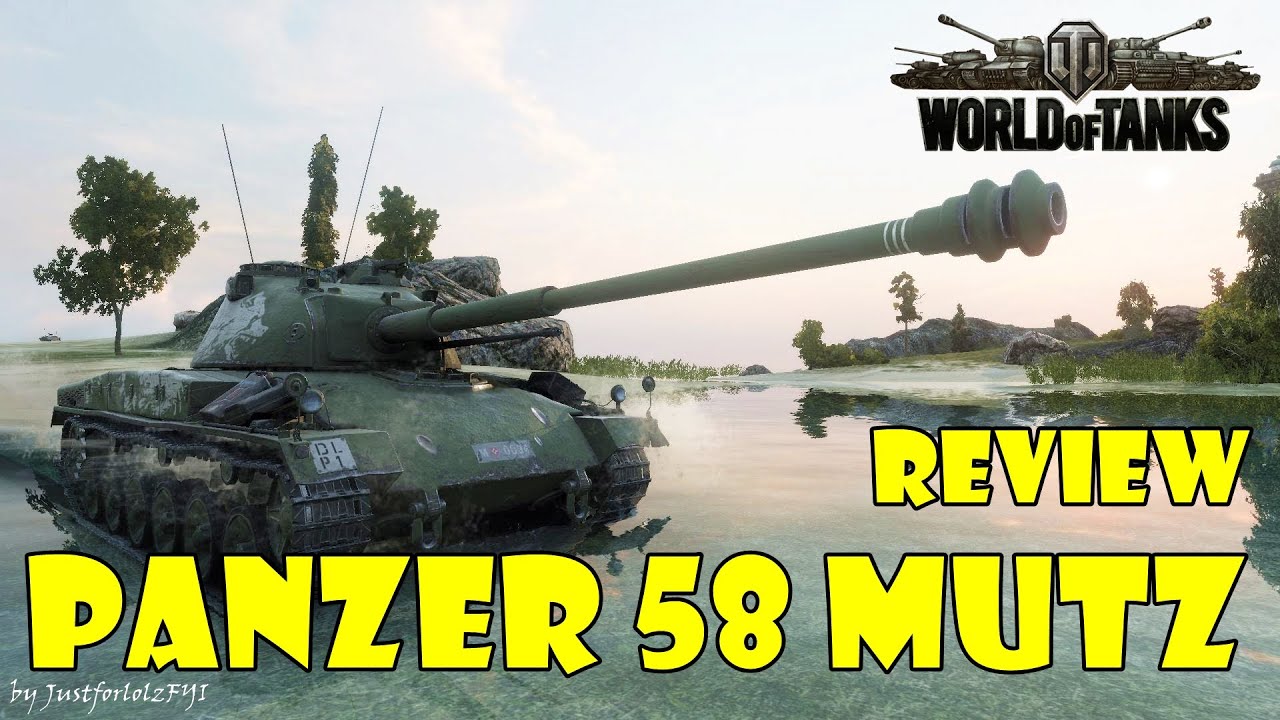 World of Tanks - Panzer 58 Mutz Review & Gameplay - YouTube
