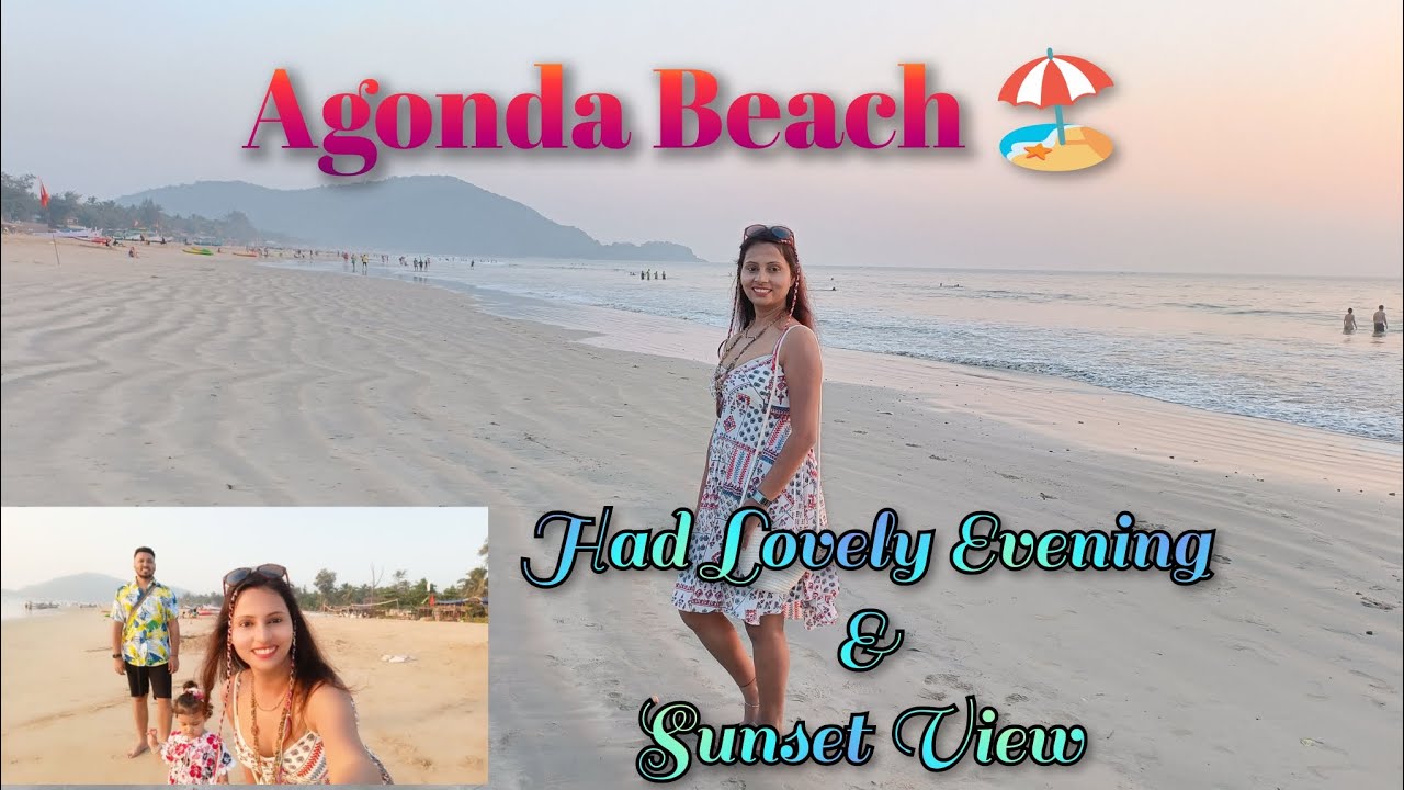 Had A Lovely Evening & Beautiful Sunset View At Agonda Beach🏖️ South ...
