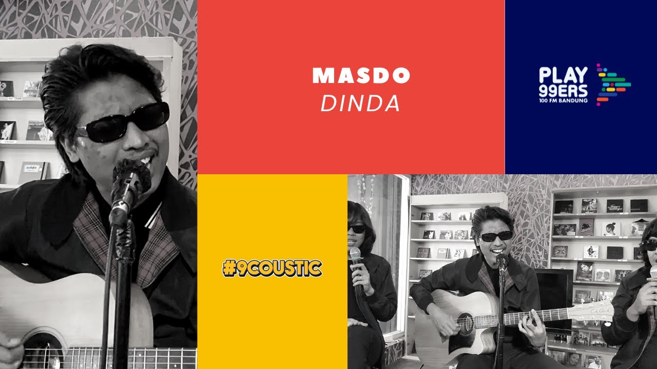Masdo - Dinda | Live @9Coustic - YouTube