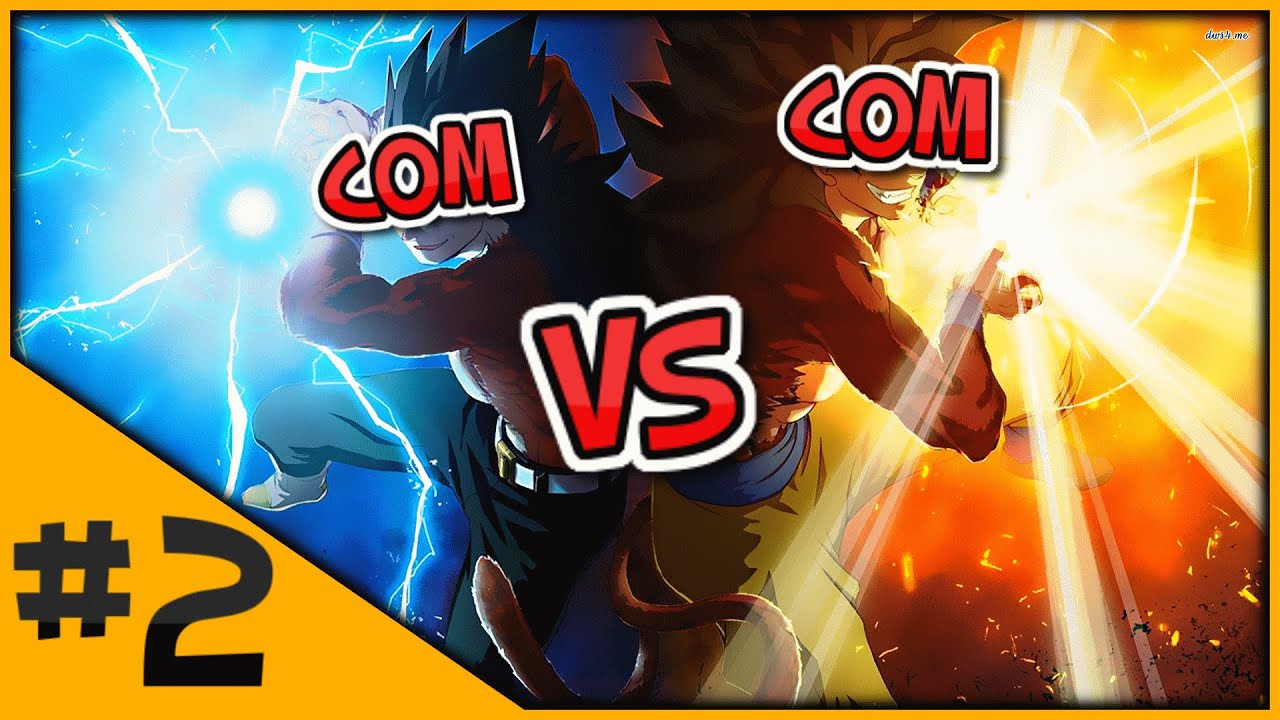 BOT Goku vs BOT Vegeta [Max Difficulty] in DBZ Budokai Tenkaichi 3 ...