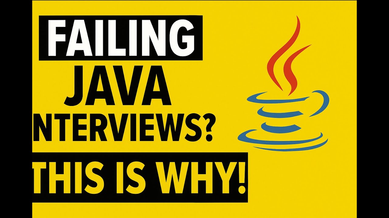 Failing Java Interviews? Change Your Career With This Course! @JavaExpress - YouTube