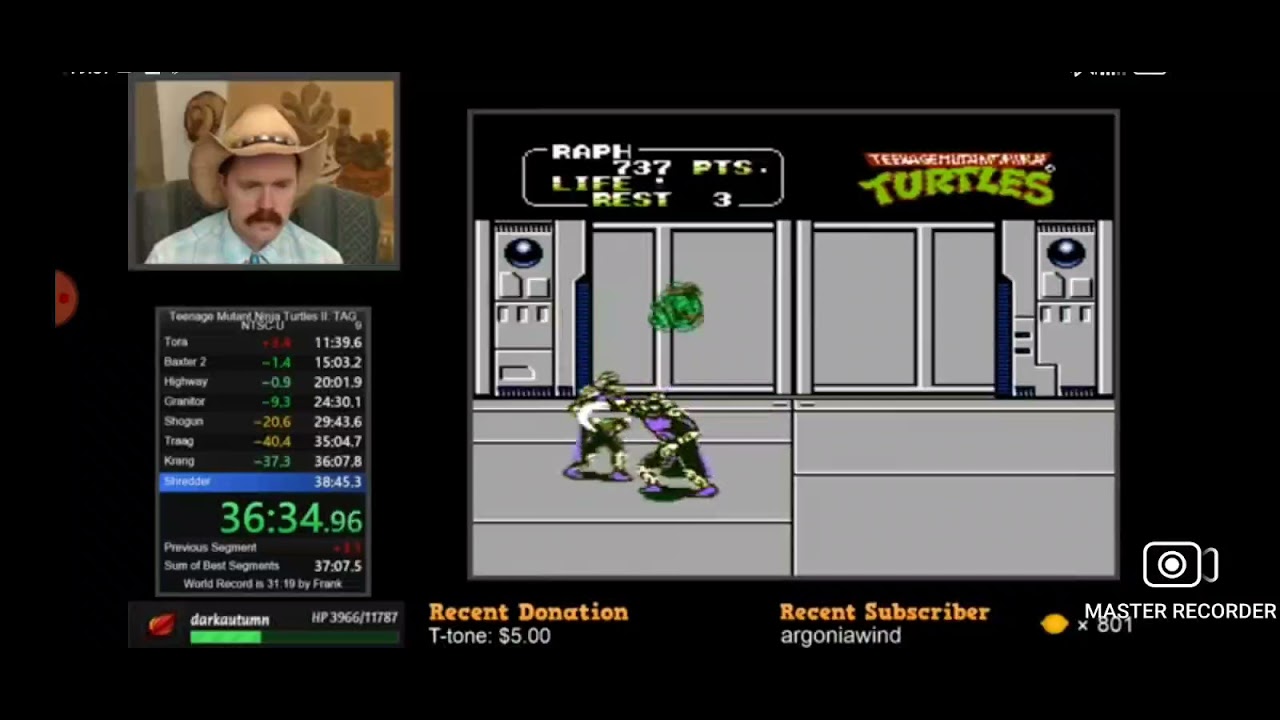 TMNT 2: The Arcade Game (NES) Final Boss - YouTube