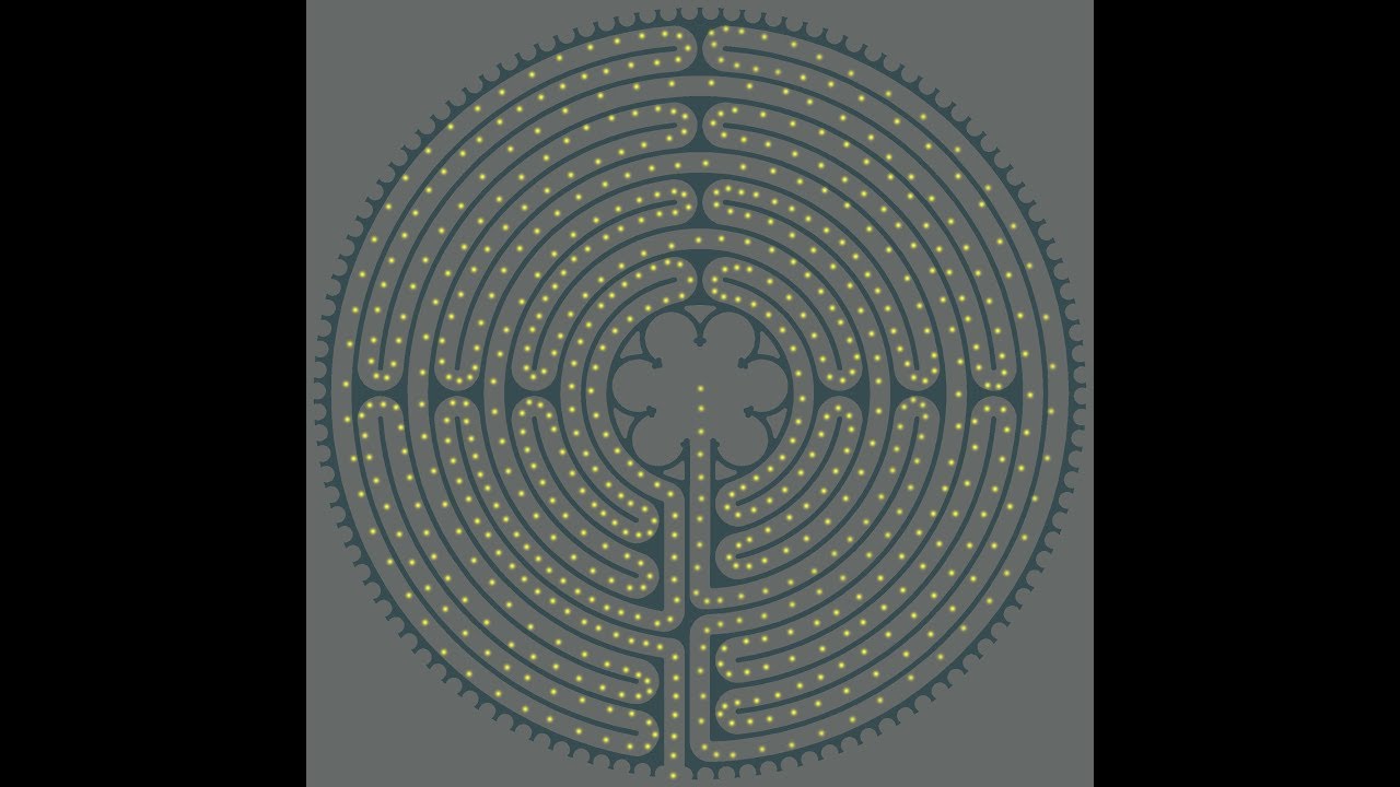 Labyrinth Walking Animation - YouTube