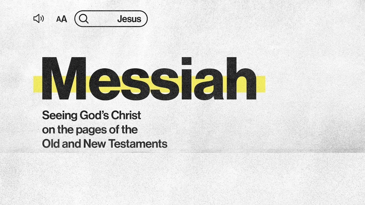 Messiah, Week 2: "The Mission of the Messiah" | Seymour Church | 01-26 ...