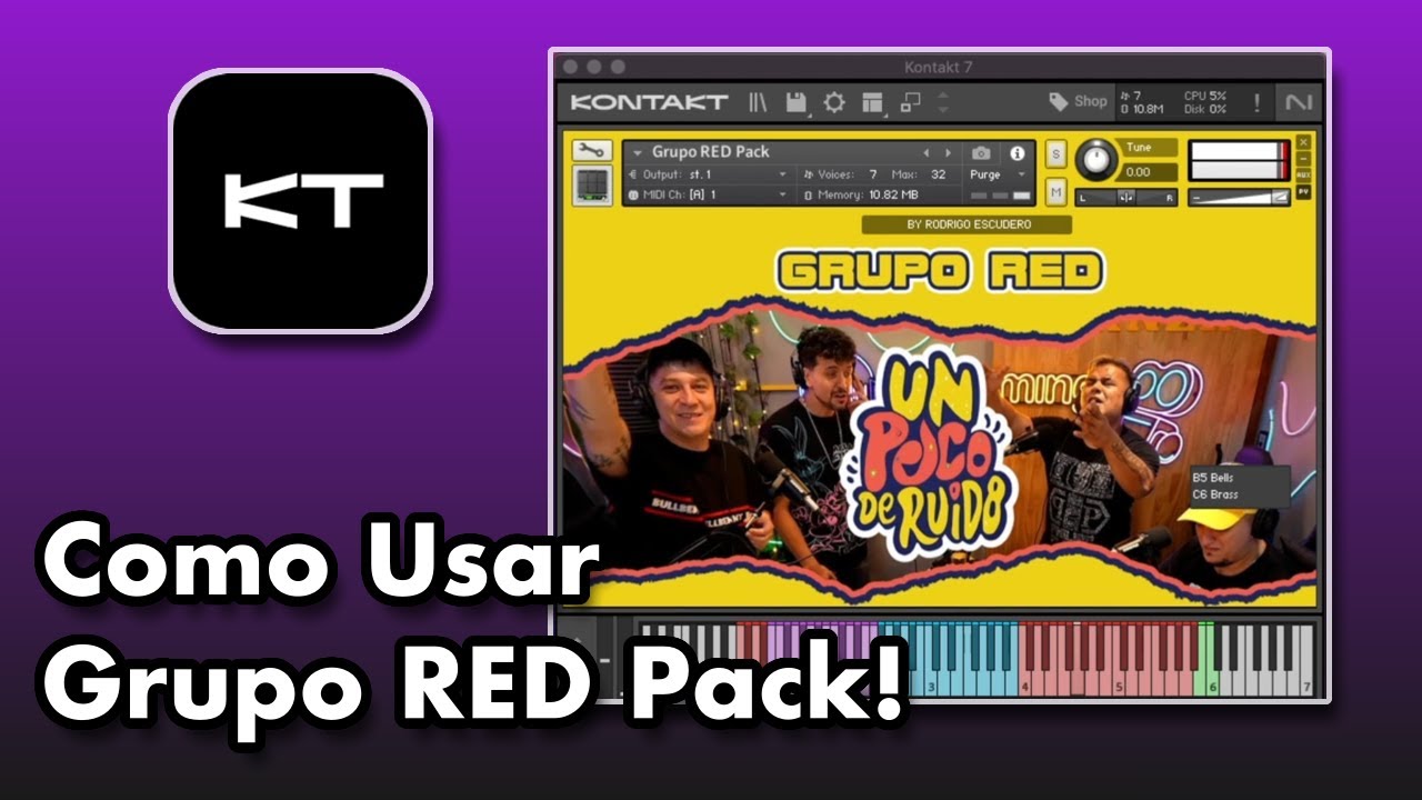 Tutorial Grupo RED pack para Kontakt - YouTube