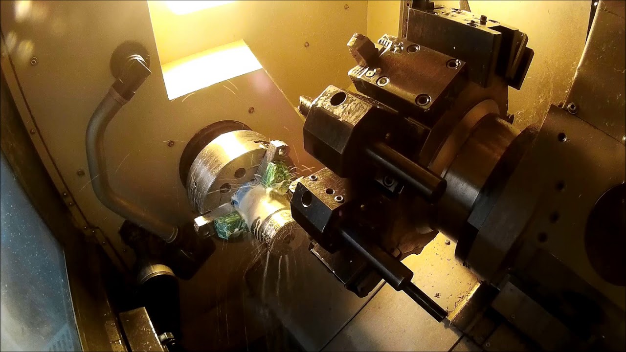 novoTEC - Frezowanie na tokarce CNC - YouTube