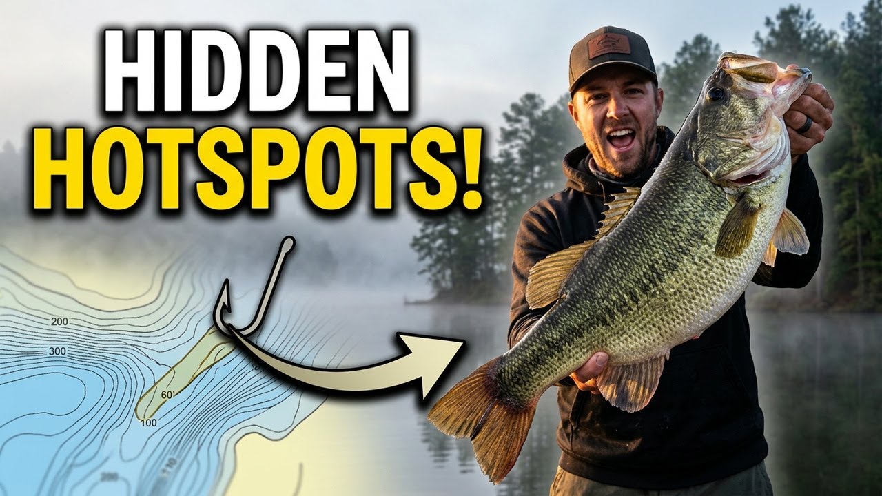 Lake Harding Fishing Guide | Top Bass Spots, Offshore Ledges, Contours ...