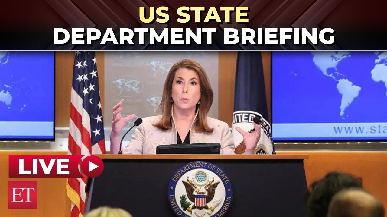 LIVE | US State Department Briefing - YouTube