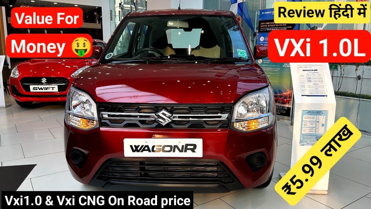 Ye Hai All New Maruti Suzuki Wagon R VXi 1.0L Detail Review | On Road ...