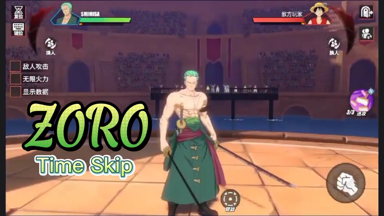 SS ZORO TIME SKIP- ONE PIECE FIGHTING PATH :))) - YouTube