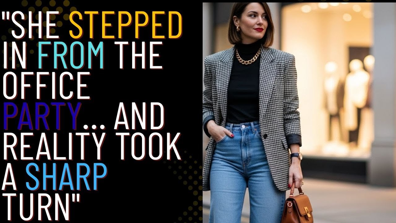 She Stepped In From the Office Party… and Reality Took a Sharp Turn ...