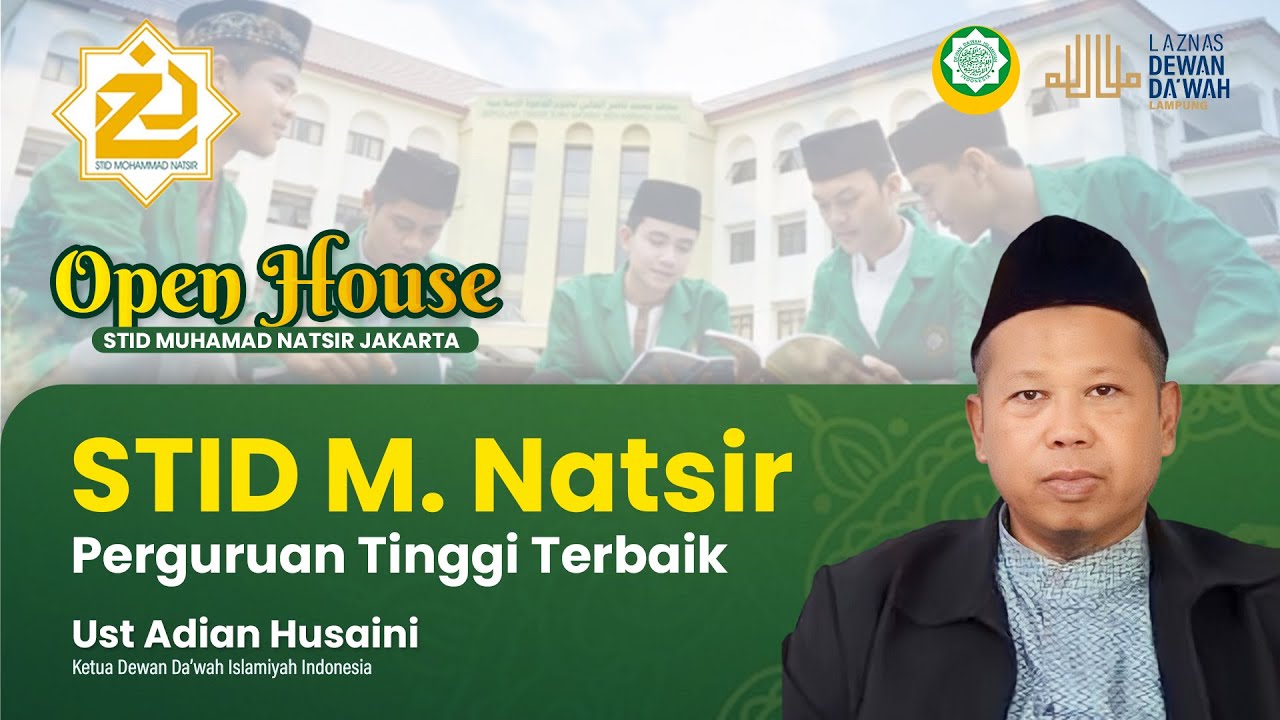 Open house STID Muhammad Natsir - STID M. Natsir Perguruan Tinggi ...