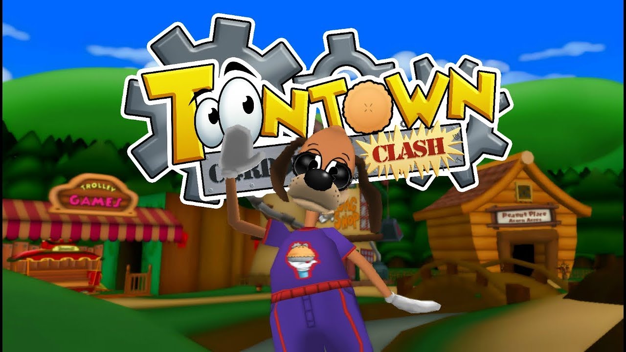 TRYING OUT TOONTOWN CORPORATE CLASH - YouTube