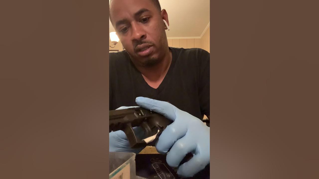 Gray Guns short reset install on P30 DA/SA - YouTube