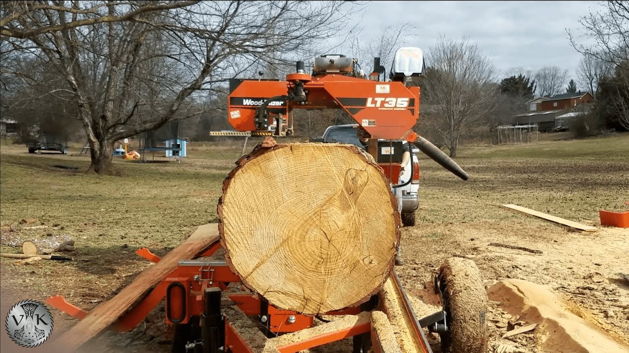 Frozen Southern Yellow Pine, Skeletons and more on the Wood-Mizer ...