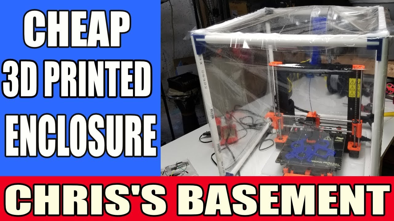 Cheap 3D Printer Enclosure - YouTube