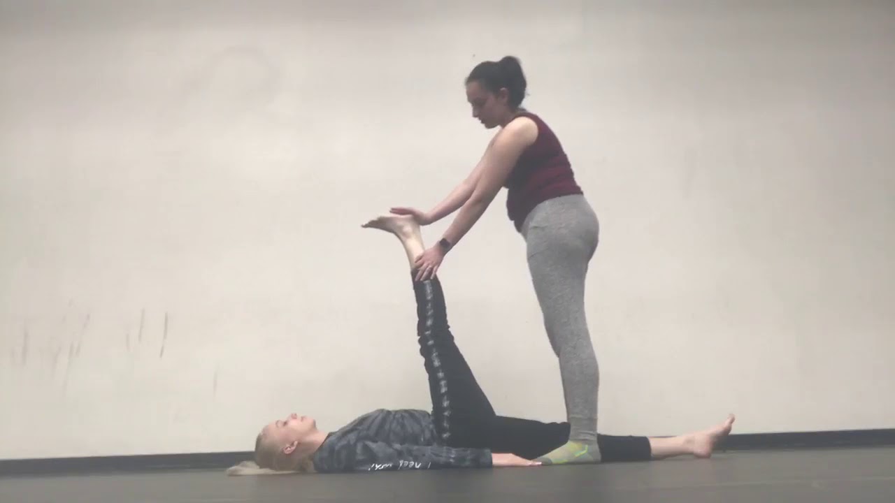 partner stretch - YouTube