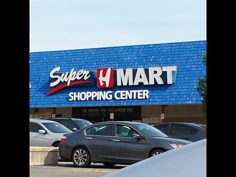 Super H Mart, Ridgefield NJ - Super Tour inside - YouTube