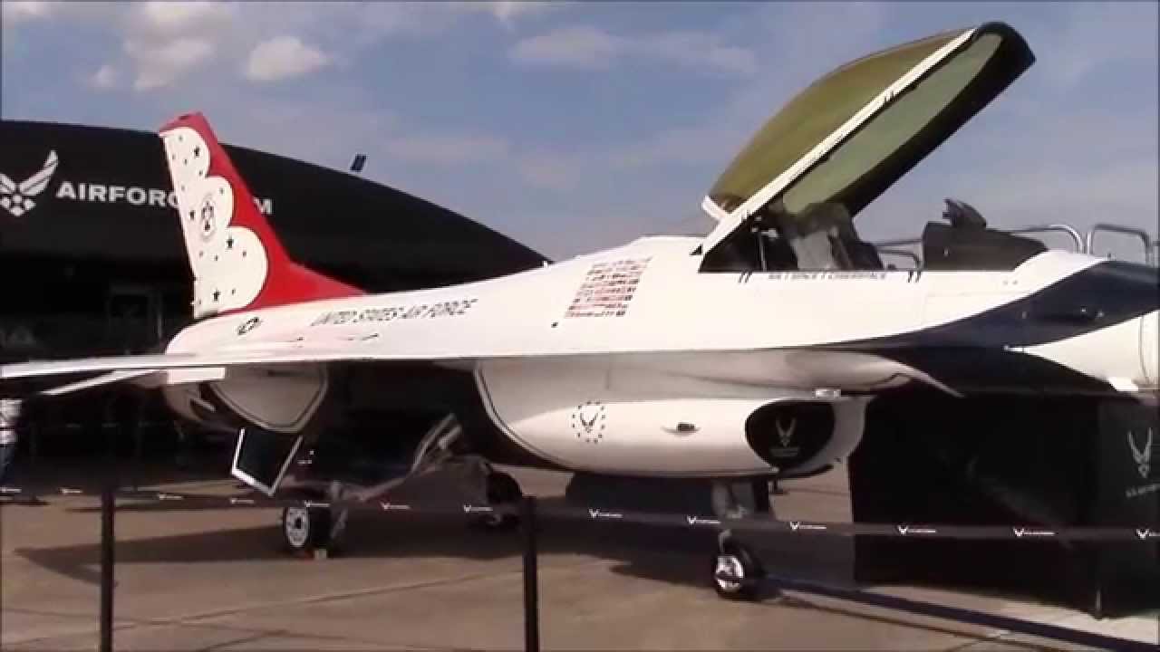 F-16 Walk Around and Cockpit Tour - YouTube