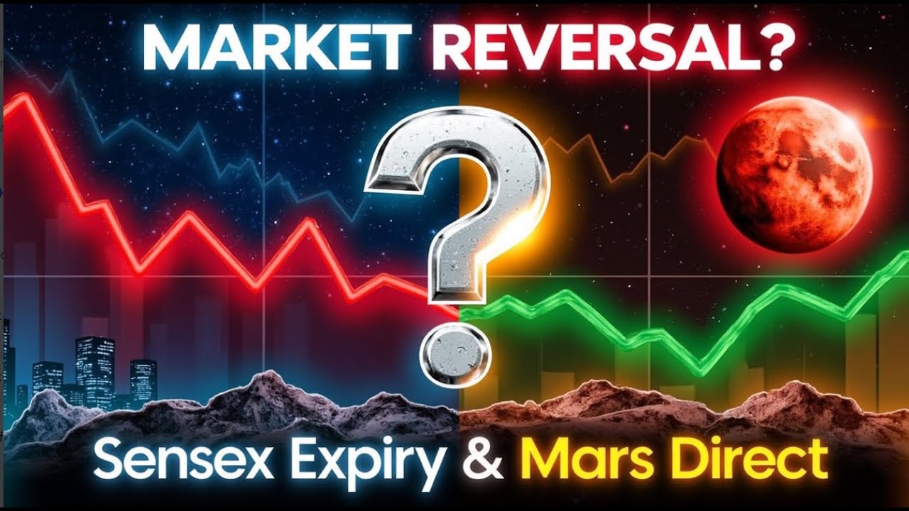 Mars Direct & Monthly Expiry: Will Sensex React with a Big Move? - YouTube