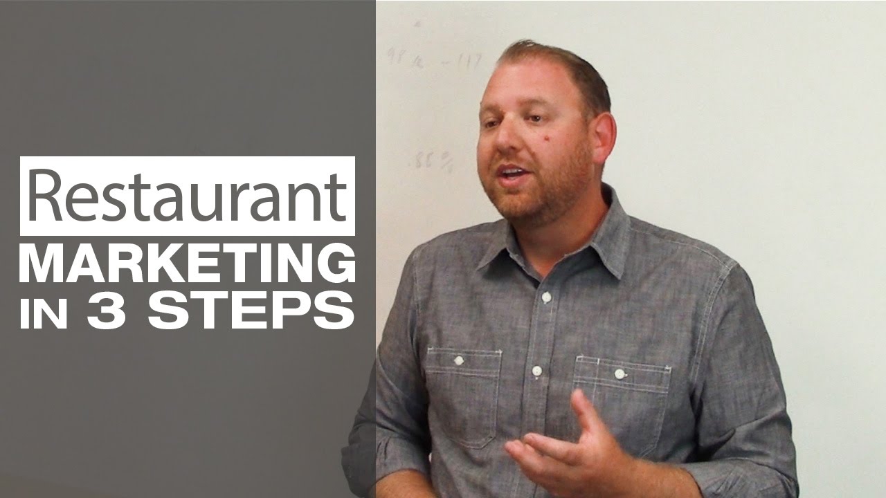 Restaurant Marketing in 3 Steps - YouTube