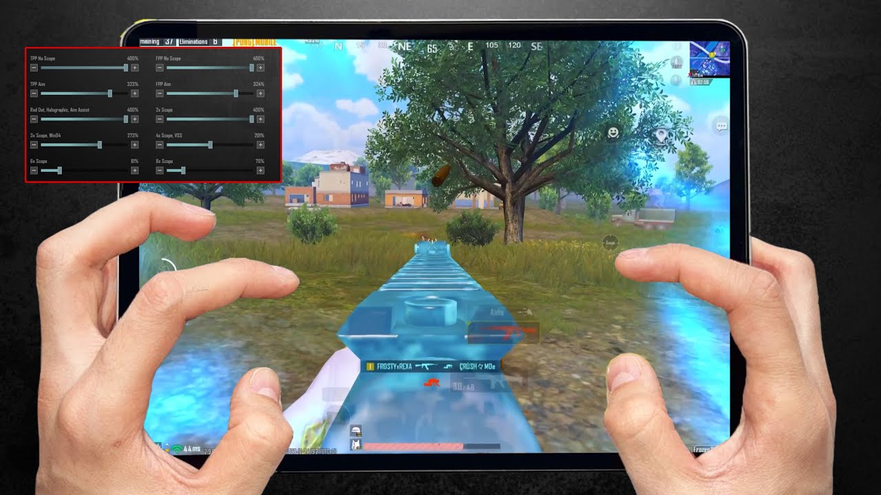 MY NEW BEST SENSITIVITY & CONTROLS IPAD PRO M2🔥PUBG MOBILE - YouTube