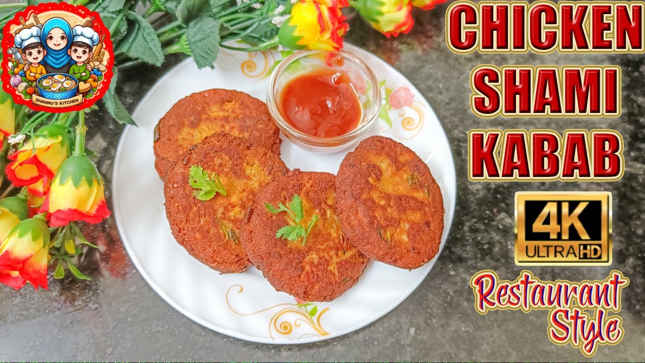 How to Make CHICKEN SHAMI KABAB RECIPE | #4k | #2024 | @ShannusKitchen ...