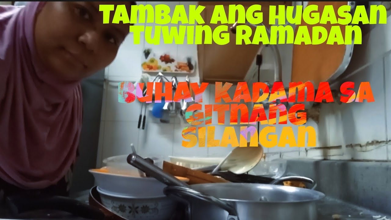 TAMBAK ANG HUGASAN TUWING RAMADAN... #buhayofw #ofw - YouTube