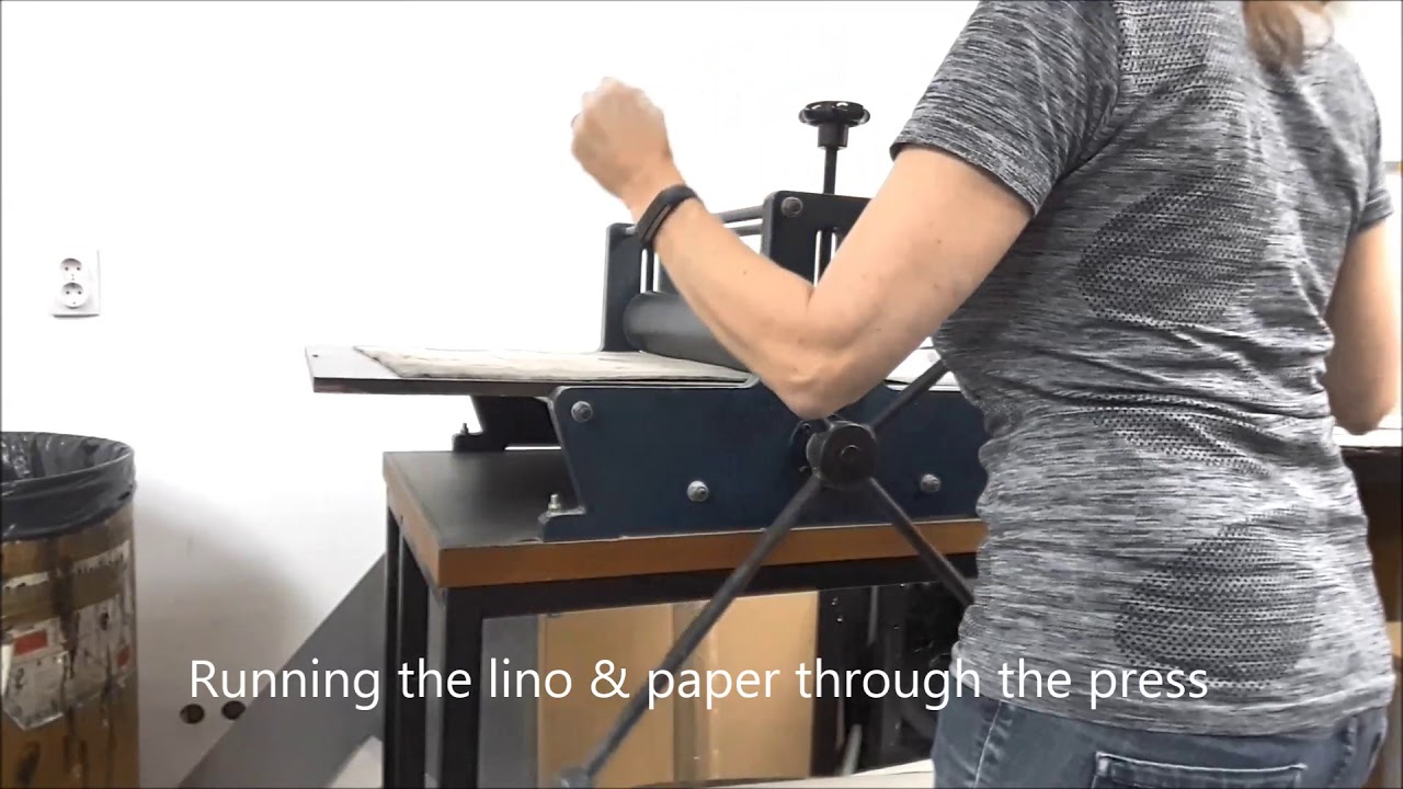 Inking to Printing... a short film about printmaking - YouTube
