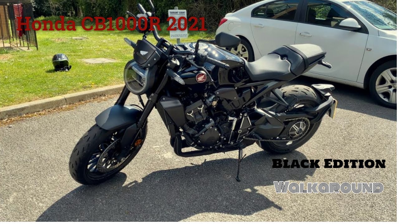 Honda CB1000R Black edition walkaround 4K. - YouTube