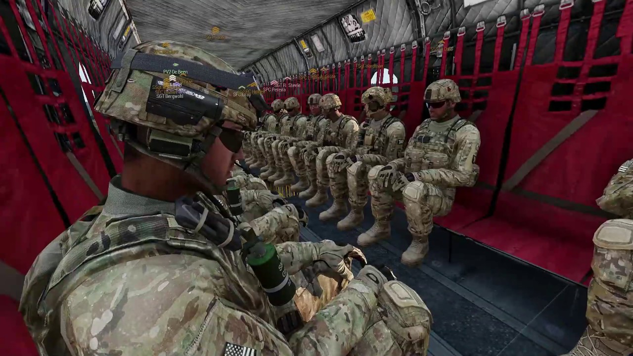 ARMA3 506th IRRU Task Force Charlie FTX 07-19 - YouTube