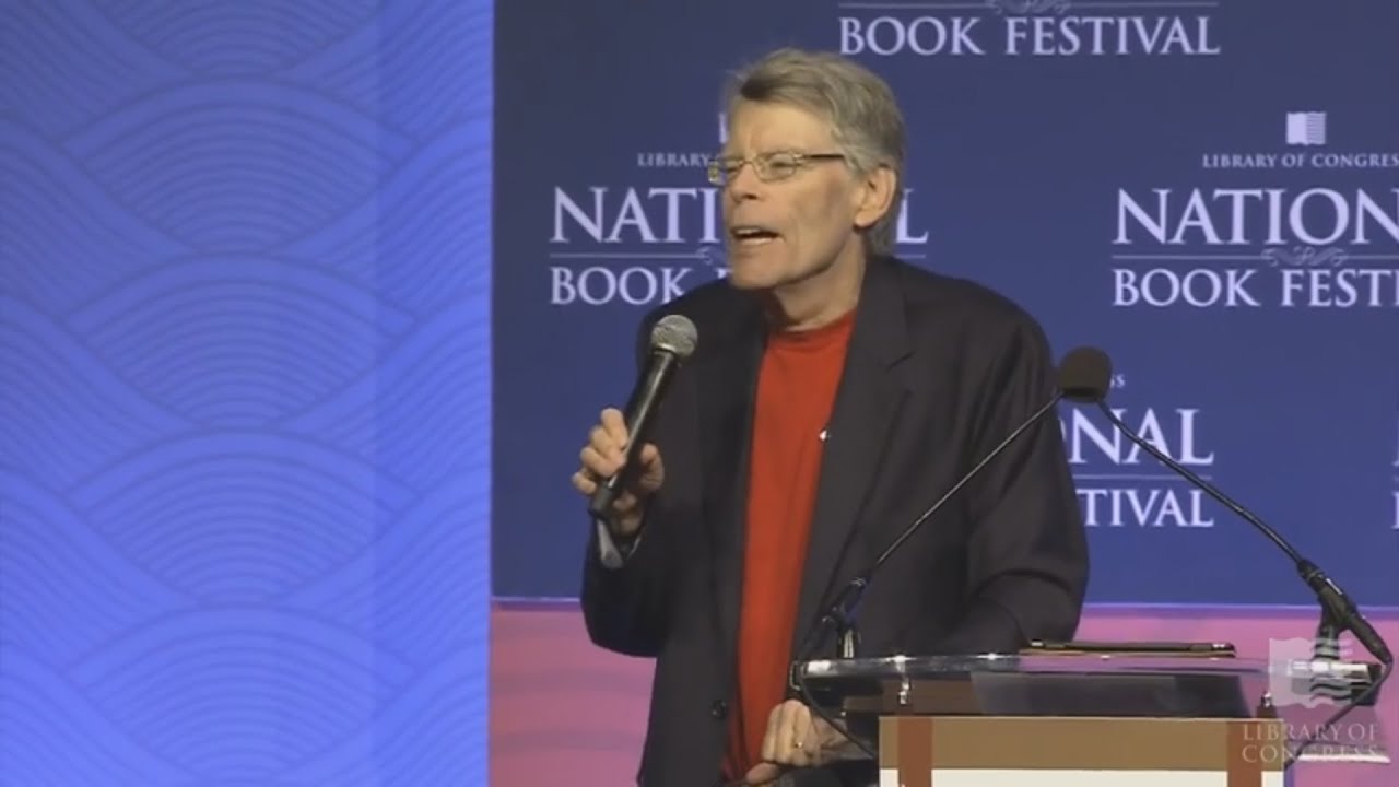 Stephen King at Library of Congres National Book Festival 2016 - YouTube