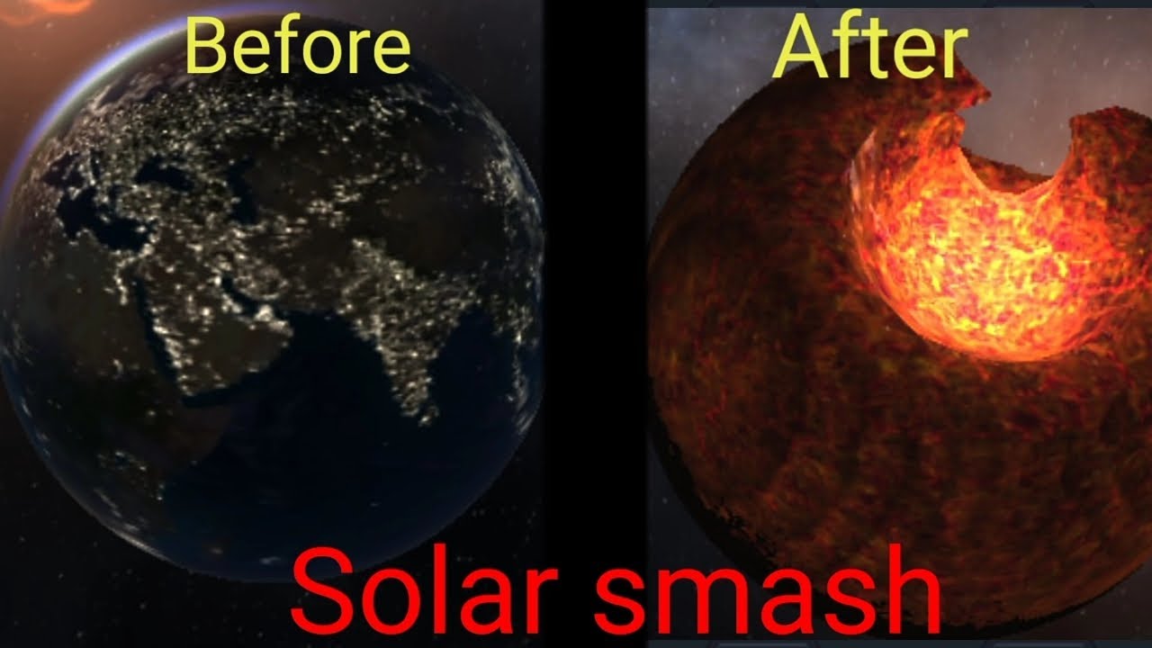 Solar smash game gameplay - YouTube