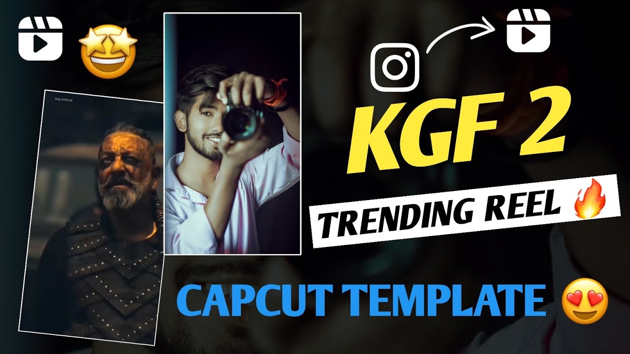 New Trending " KGF Chapter 2 "CapCut Template - KGF Template | JUST ONE ...