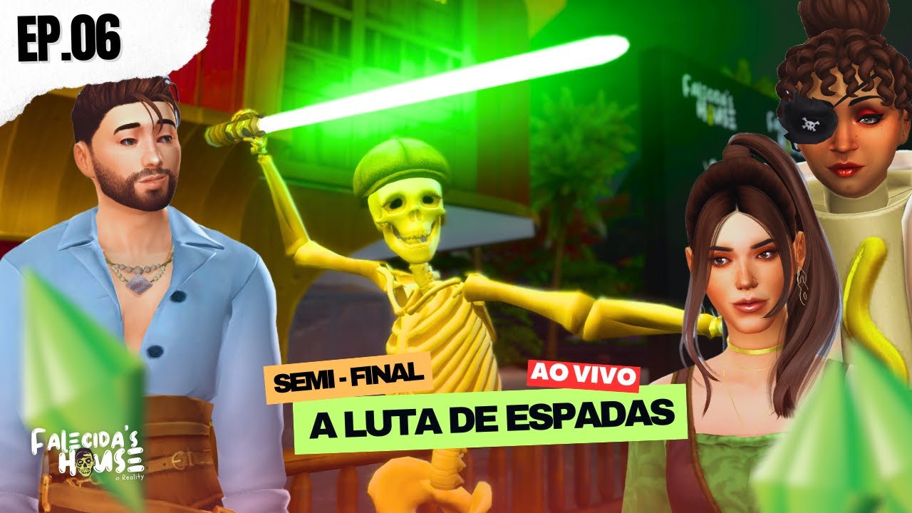 🔴 AO VIVO | 2.05 FALECIDA'S HOUSE | A BATALHA DO NEMESIS | THE SIMS 4 ...