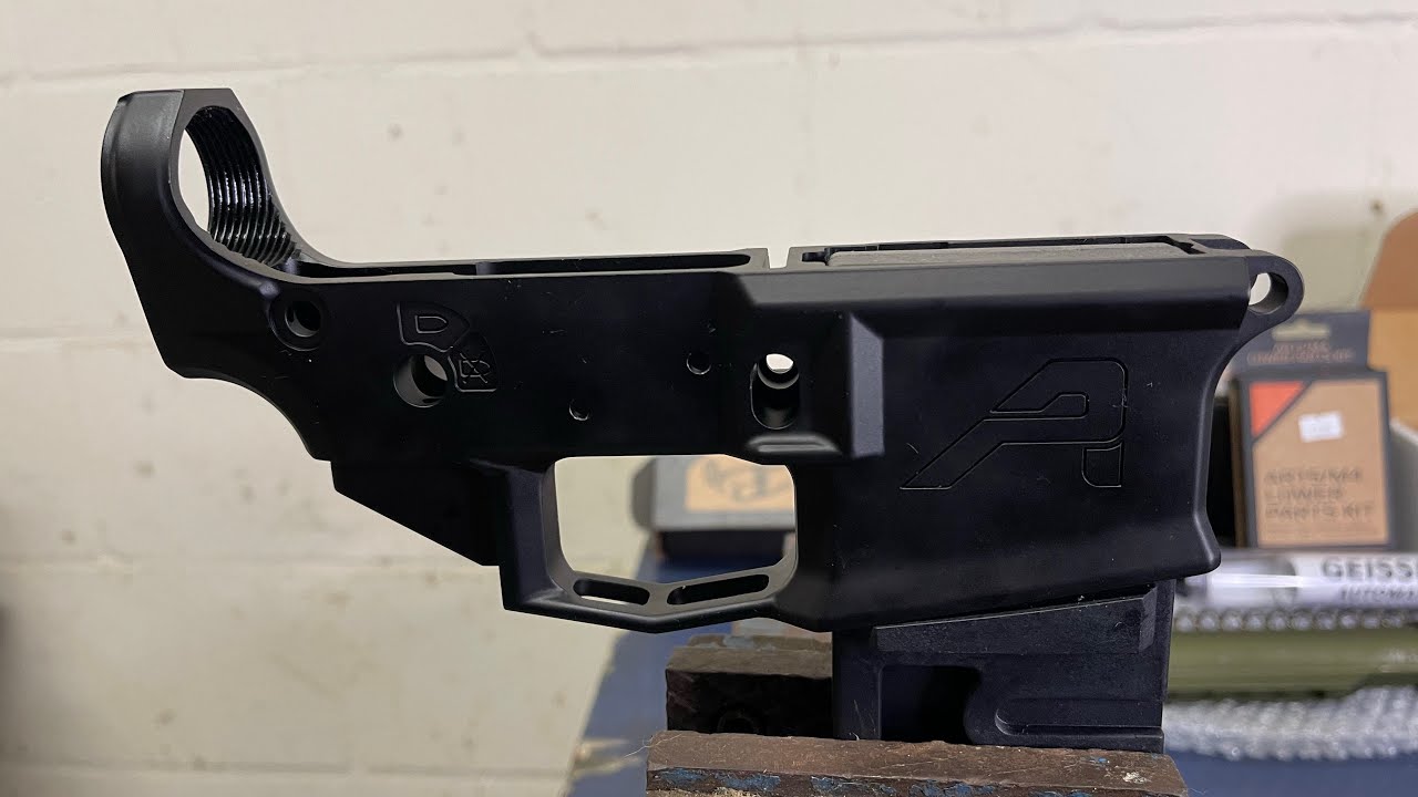 AR15 lower assembly redux: A more detailed version - YouTube