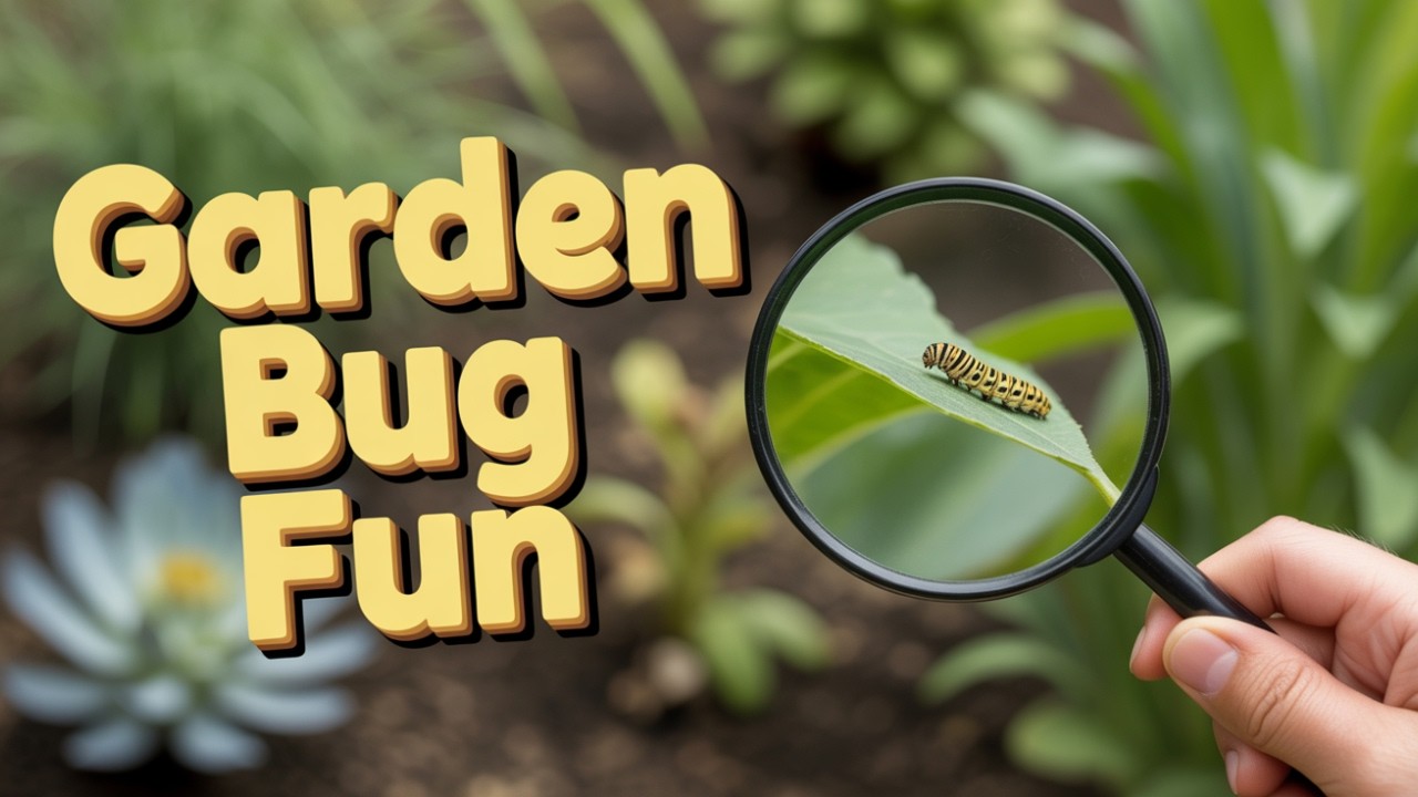 Garden Bug Hunt Science Video for Toddlers - YouTube