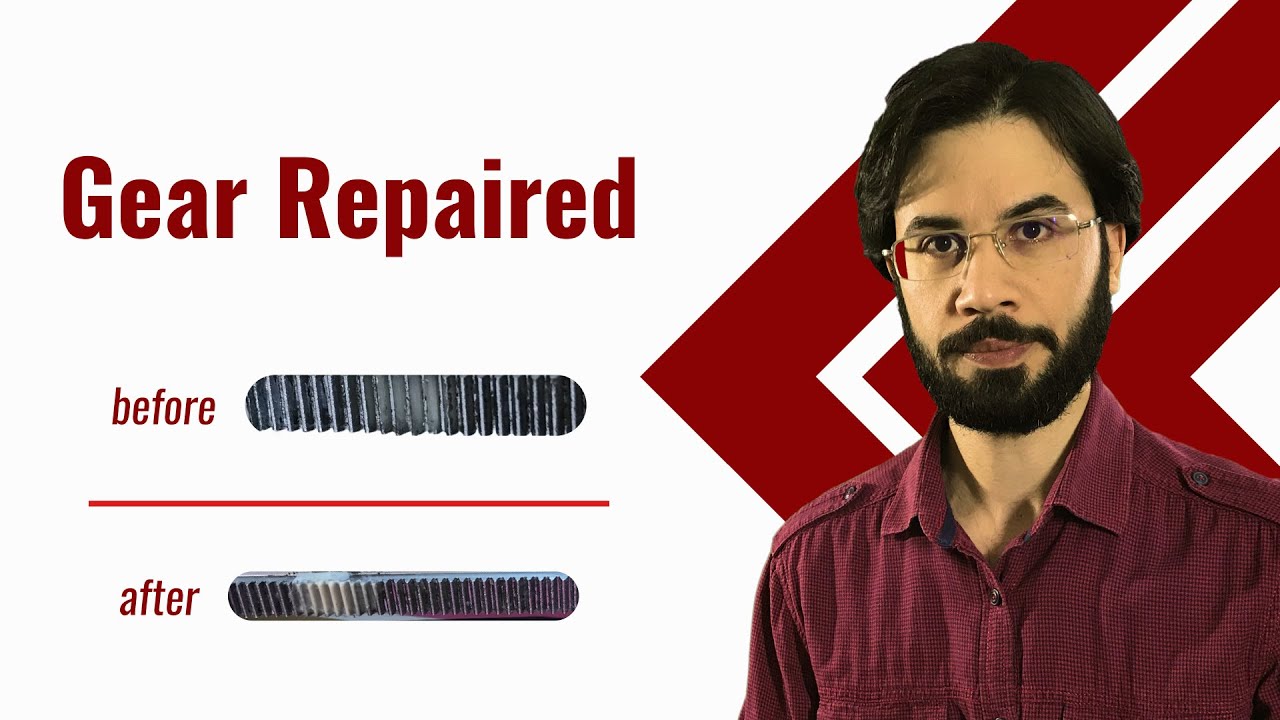 How To Repair Worn Or Broken Teeth Of A Gear? - YouTube