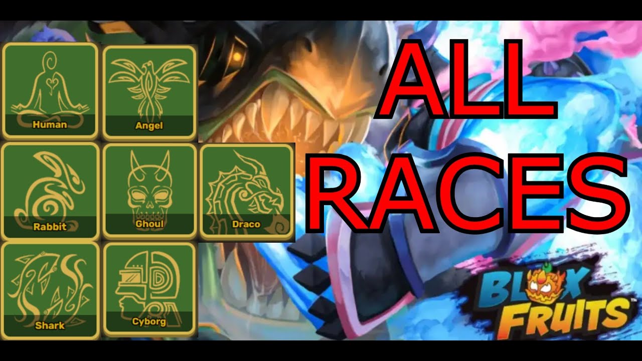 How to get EVERY Race in Blox Fruits - YouTube