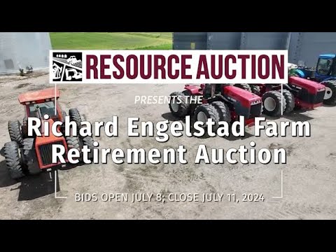 Richard Engelstad Farm Retirement Auction - YouTube