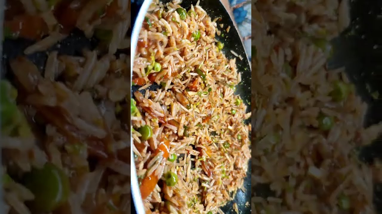 Chilli Garlic Fried Rice Recipe | veg Friedrich Chinese style | veg ...