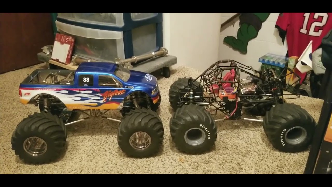 Tamiya Clodbuster Bigfoot #14 ChromaLusion RC Monster Truck Replica ...
