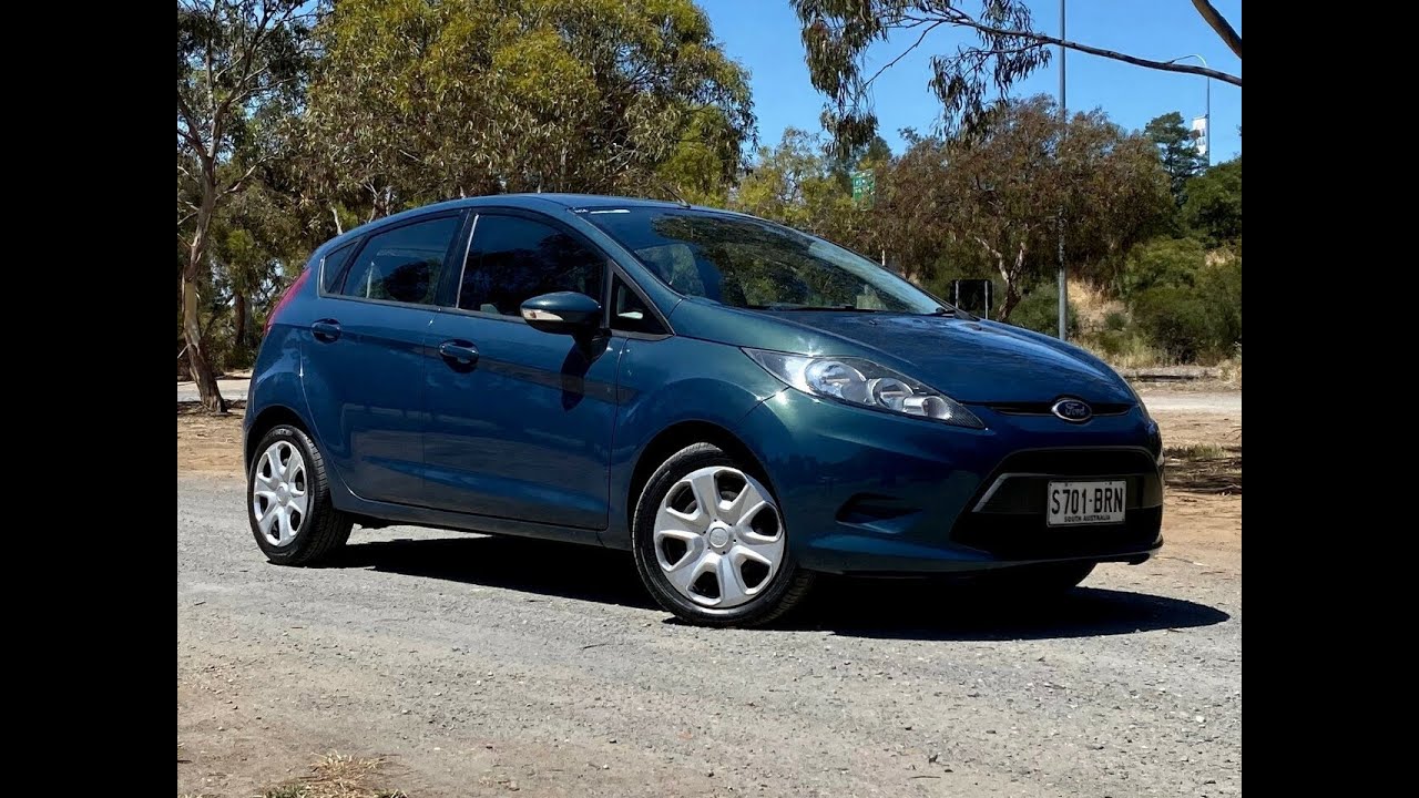 2009 Ford Fiesta WS CL Blue 4 Speed Automatic Hatchback #50536 - YouTube