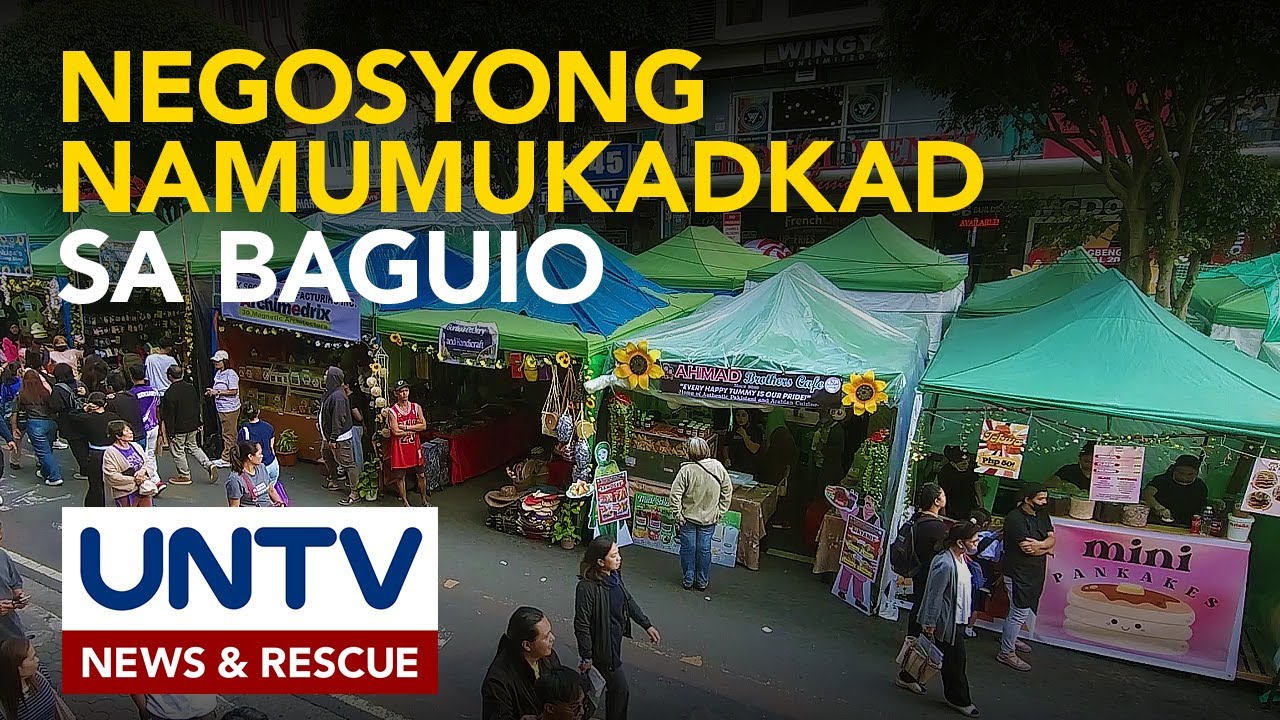 Samu’t saring produkto mula Luzon, tampok sa Session Road in Bloom ...